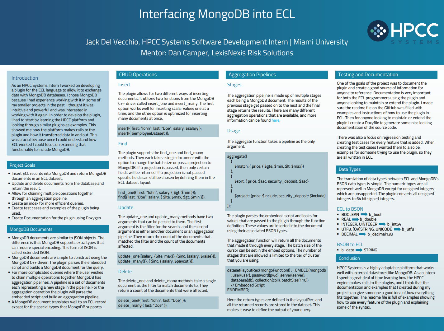 2022 HPCC Systems Poster Contest | HPCC Systems